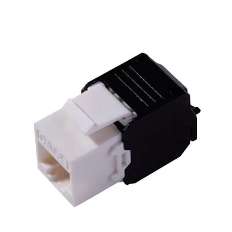 Network 180 Degree Connector Cat5e Cat6 Cat6a Modular Toolless Utp Rj45 Keystone Jack China