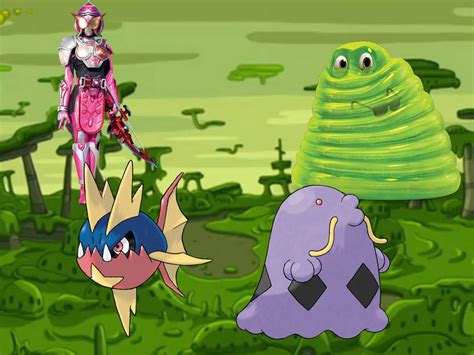 Plant Blob Pokemon By Jamesdean1987 On Deviantart