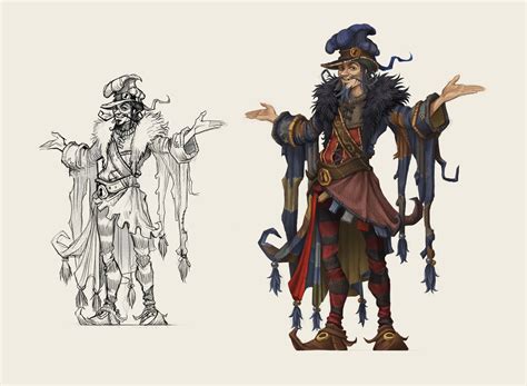 Artstation Fable Character Illustrations Lauren Nichols Character