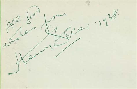 Henry Oscar Henry Oscar Vintage Uk And Hollywood Film Movie And Tv