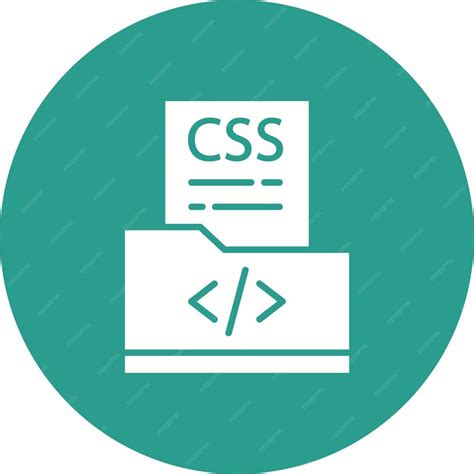 Premium Vector Css File Icon Vector Image Can Be Used For Coding And Development