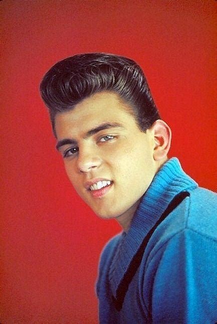 1950s Original Photo Slide Fabian Handsome Star Teen Idol In Rare Color 1905257989