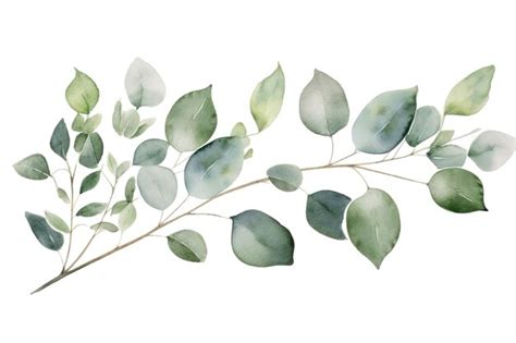 Premium Photo Eucalyptus Leaves Border