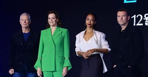 영화 ‘아바타 물의 길 내한 기자간담회 포토