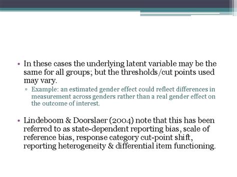 Generalized Ordered Logit Models Part Ii Interpretation Richard