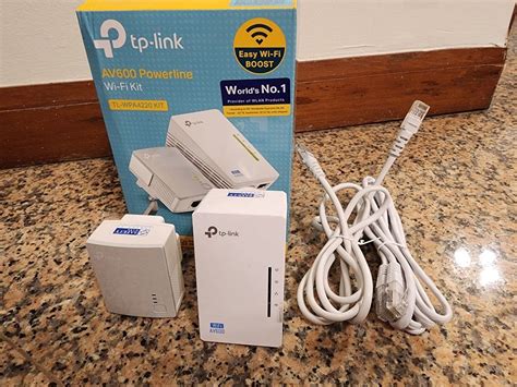 Tp Link Av Powerline Wifi Kit Computers Tech Parts Accessories Networking On Carousell
