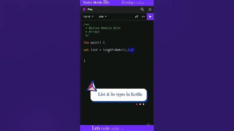 List And Its Types In Kotlin Shorts Youtube