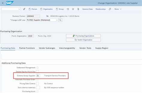 Using Ers For Carrier Settlement In Sap Transporta Sap Community
