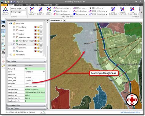 Viewing And Editing Gis Attribute Data Using Data Explorer Watershed Management Data Structures