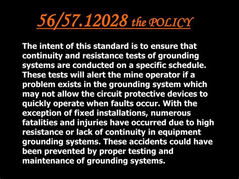 PPT TESTING GROUNDING SYSTEMS PowerPoint Presentation Free Download