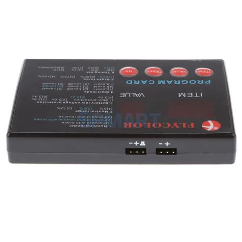 LCD Display ESC Programming Box Program Card For Brushless ESC RC Boat In Parts Accessories