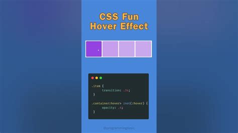 Css Fun Hover Effect Html And Css Shorts Youtube