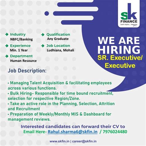 Dinesh Meena On Linkedin Hiring Hr Ludhiana Mohali Finance
