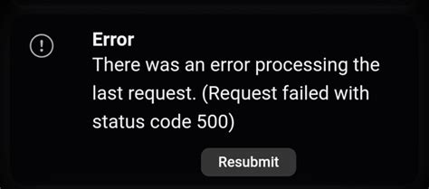 Anyone Else Get This Error Message When Trying To Generate A Different