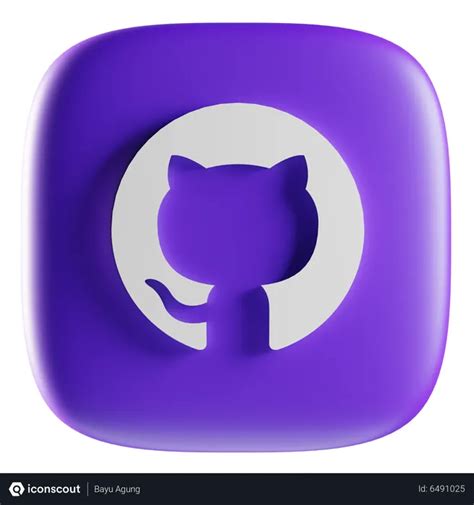 Free Github 3d Icon Free Download Logos 3d Icons Iconscout