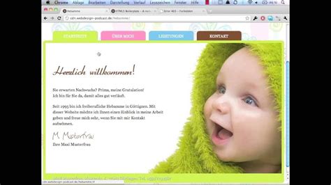 webseite in html5 und css3 programmieren ajax funktionen tutorial