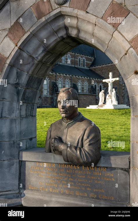 Bust Statue Of Father Thomas Lawlor Parish Priest And Humanitarian