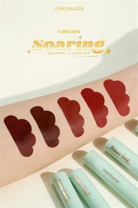 Soaring Lipcream Cloudy Tint Bst Son Kem Lì Mới Nhất Của Lemonade
