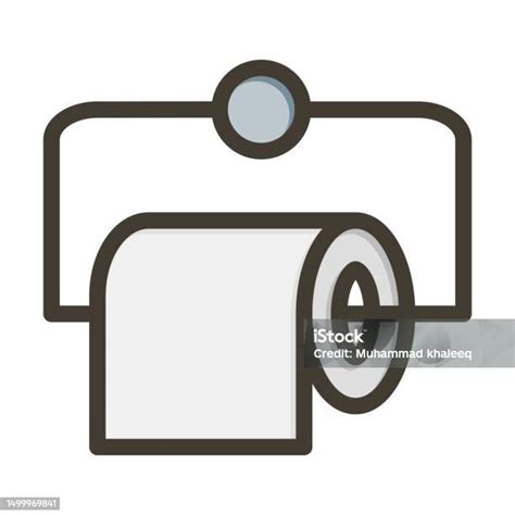 화장지 두꺼운 선은 개인적이고 상업적인 사용을 위한 색깔을 채웠습니다 0명에 대한 스톡 벡터 아트 및 기타 이미지 0명 가득 찬 두꺼운 Istock