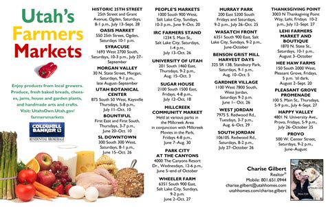 Utahs Farmers Markets At Thanksgiving Point