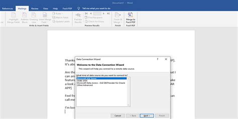 How To Do A Mail Merge In Word