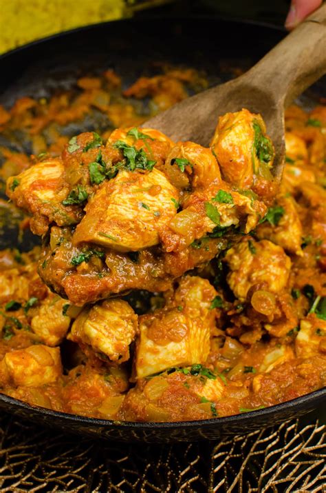 Chicken Bhuna Curry Indian Takeaway Style Recipe By Flawless Food