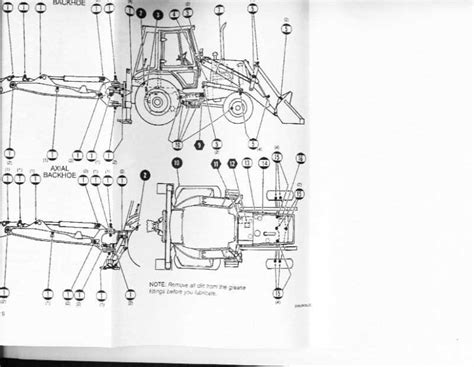 Guide To Ford 555 Backhoe Transmission Parts Diagram
