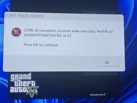 Unable To Launch Game Through Luke Ross Vr Mod Rgta5modding