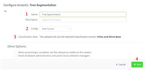 How To Run Tree Segmentation Analytics Pointerra