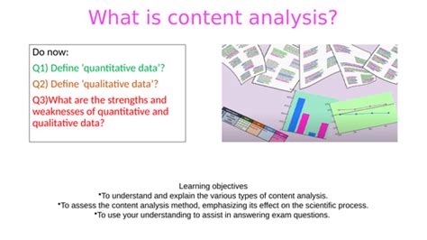 What Is Content Analysis With Thematic Analysis A2 Research Methods