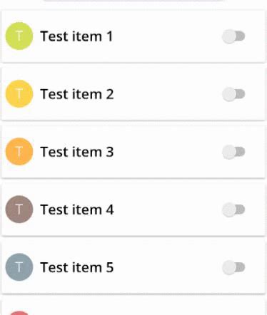 Android Recyclerview Issue With Animations Stack Overflow