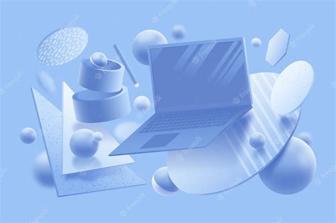 파스텔 색상의 3d 그래픽 디자인 컨셉 무료 벡터