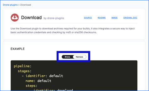 Use Drone Plugins Harness Developer Hub