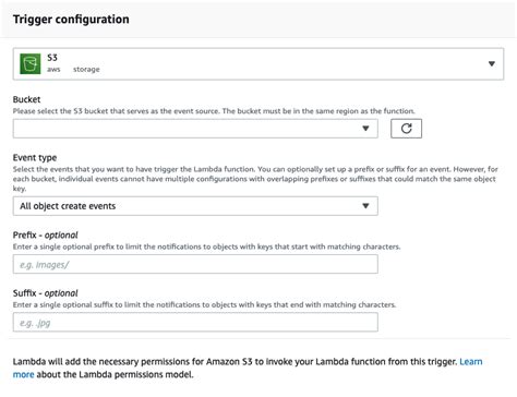 Cloudformation Creating A Trigger Event For Lamdba Function That Listens To File Uploads To S3