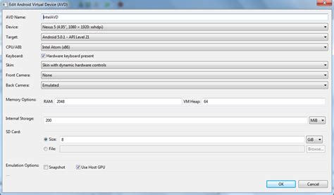 Android Emulator Wont Deploy From Jdeveloper Stack Overflow