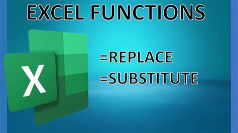 replace and substitute functions r excelhq