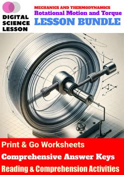 Rotational Motion And Torque 9 LESSON PHYSICS BUNDLE TPT