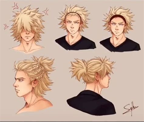 Bakugou Hairstyle