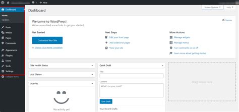 How To Use Wordpress Admin Dashboard Beginners Guide Talkbitz