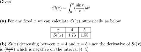 A Continue The Table Of Values For Sixxsin T T D T Quizlet