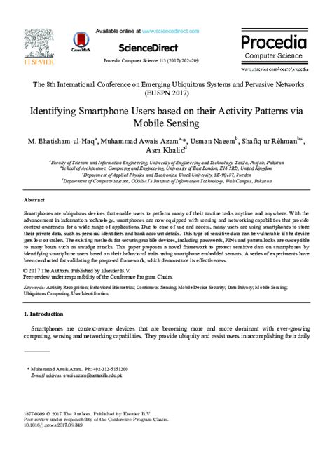 pdf identifying smartphone users based on their activity patterns via