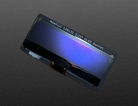 New Product Adafruit 223″ Monochrome Oled Bonnet For Raspberry Pi Adafruit Industries