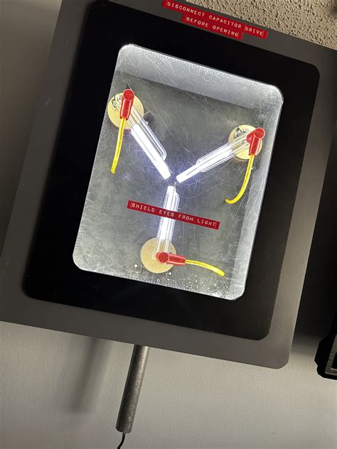 bttf flux capacitor wall light rpf costume and prop maker community