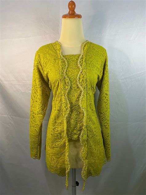 Baju Kebaya Songket Stelan Baju Kebaya Pesta Atasan Kebaya Pesta
