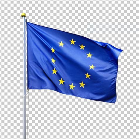 European Union Flag Png Premium Ai Generated Psd