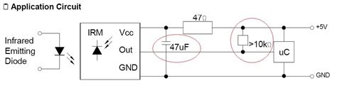 Infrared Arduino Ir Practice Vs Application Circuit On 1838