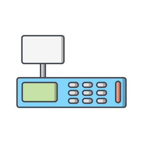 Vector Cash Counter Icon 436900 Vector Art At Vecteezy