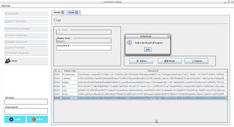 Cara Membuat User Login Password Hash Sha 512 Dan Salt Iduser Dalam