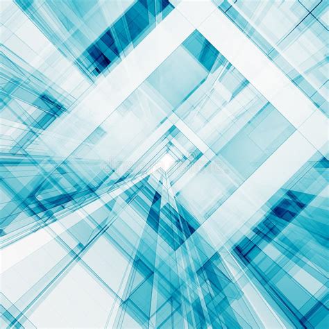 Abstract Architecture 3d Rendering Stock Illustration Illustration Of Engineering Glow 146749608