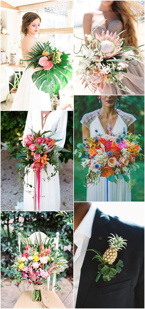Ideas And Inspiration For Your Boho Tropical Theme Wedding Boho